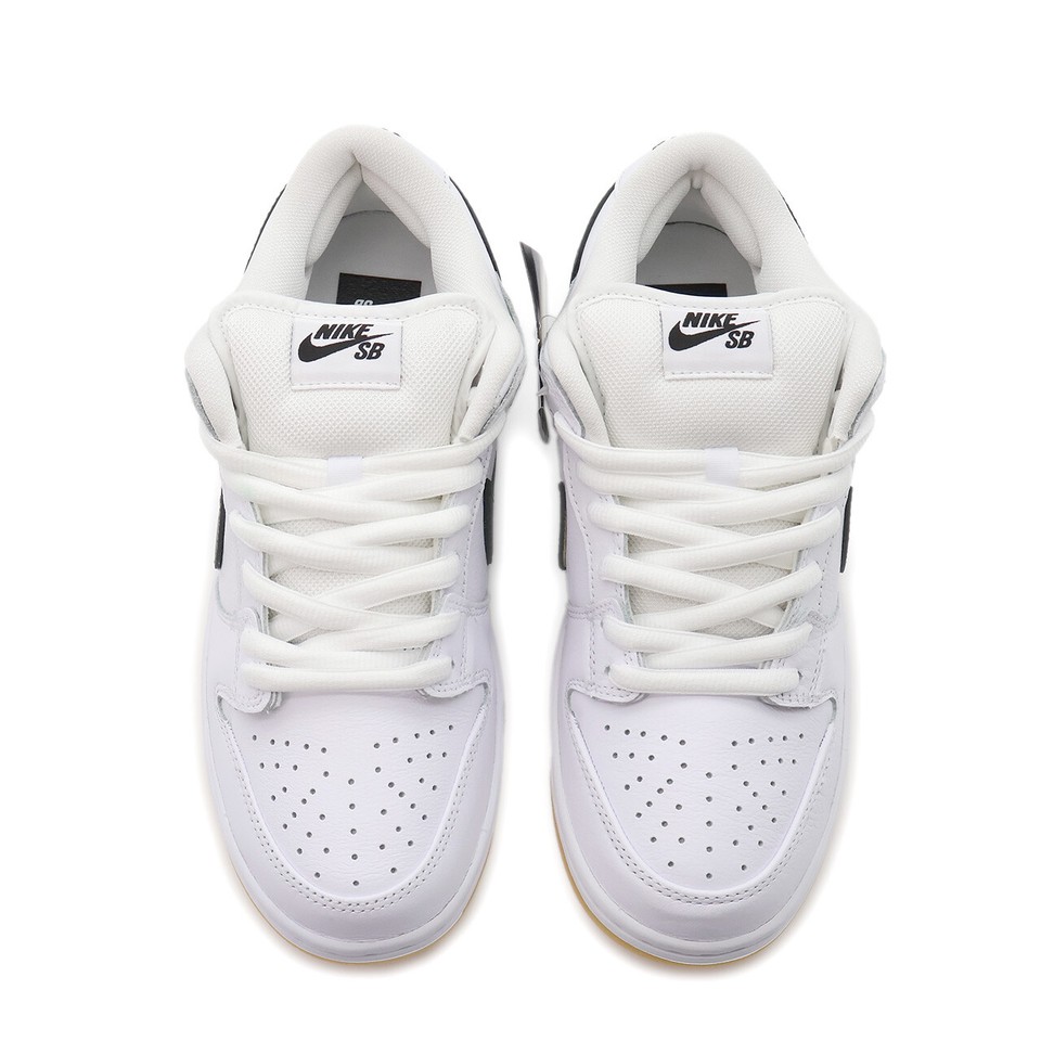 CD2563-101 Nike Dunk Low SB White Gum Black Gum Light Brown (Men's) | eBay
