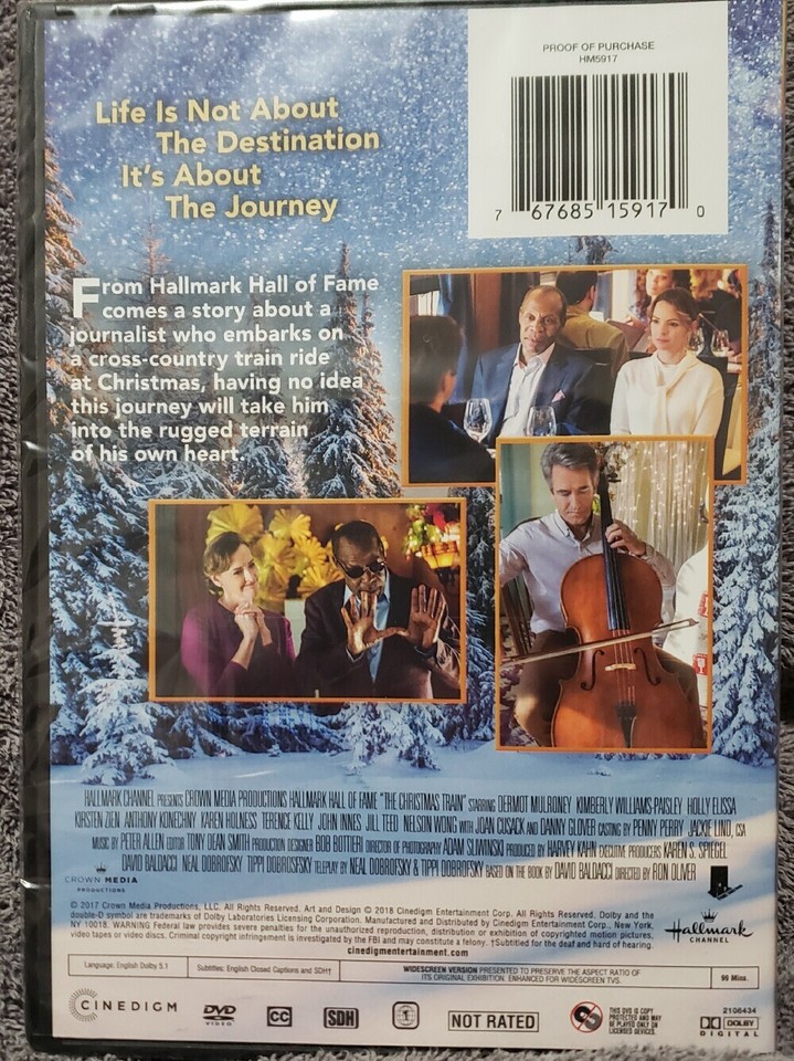 (GET4) +DVD Hallmark Hall Of Fame: The Christmas Train NEW Dermot ...