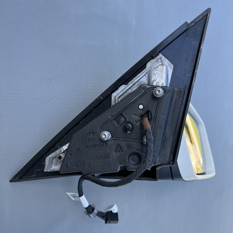 12-14 MERCEDES-BENZ C250 RIGHT PASSENGER SIDE VIEW DOOR MIRROR WHITE ...