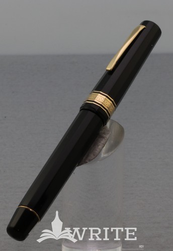 NOS! FOUNTAIN PEN OMAS EXTRA 557 / F BLACK NIB M | eBay