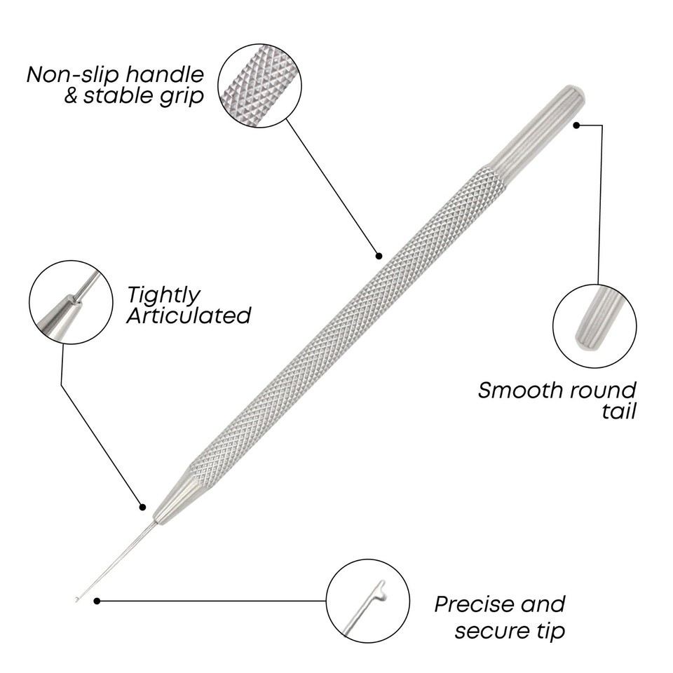 Lester IOL Manipulator Straight 0.25 mm Dia 115 mm Ophthalmic ...