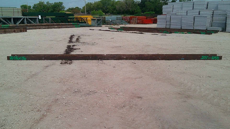 Steel H-Beam - 25' x 5-1/2" x 16" - W16X26 | eBay