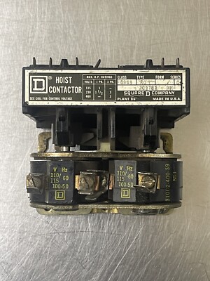 Square D Co. AC Reversing Hoist Contactor 8965 - R0-4 | eBay