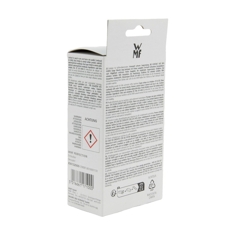 WMF Descaler Limestone Aquadur Hardness Coffee Machine Perfection 760 ...