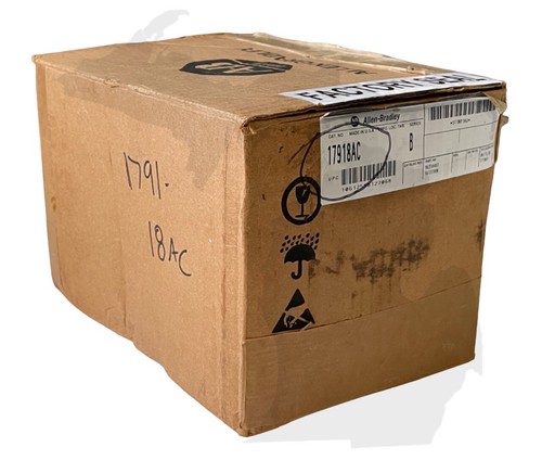 NEW ALLEN BRADLEY 1791-8AC /B 16-PT AC BLOCK I/O MODULE 120vac IN/OUT ...