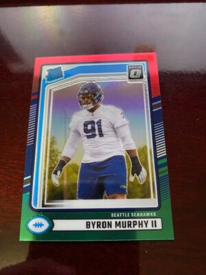 2024 Panini Donruss Byron Murphy Jr Optic Preview Rated Rookie #321 Silver Prizm | eBay