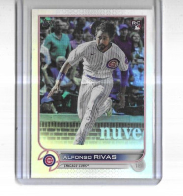 2022 Topps Foil #526 Alfonso Rivas Chicago Cubs Rookie Card | eBay