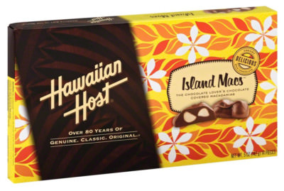 Hawaiian Host® "Island Macs" chocolate covered macadamia nuts fresh ...