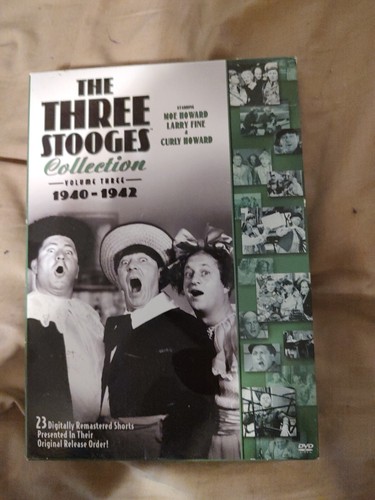 The Three Stooges Collection Volume Three 1940-1942 | eBay
