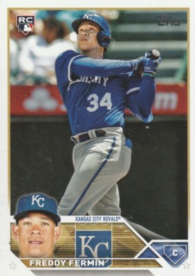 2023 Topps Update Rookie Freddy Fermin RC US144 KC Royals/Update Your ...