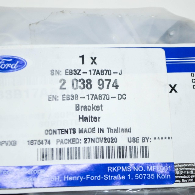 OEM Ford Ranger T6 Front Left Bumper Bracket 2038974 Eb3z-17a870-j ...