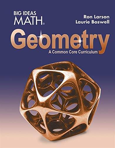 BIG IDEAS MATH Geometry: Common Core Student Edition 2015 - Hardcover ...