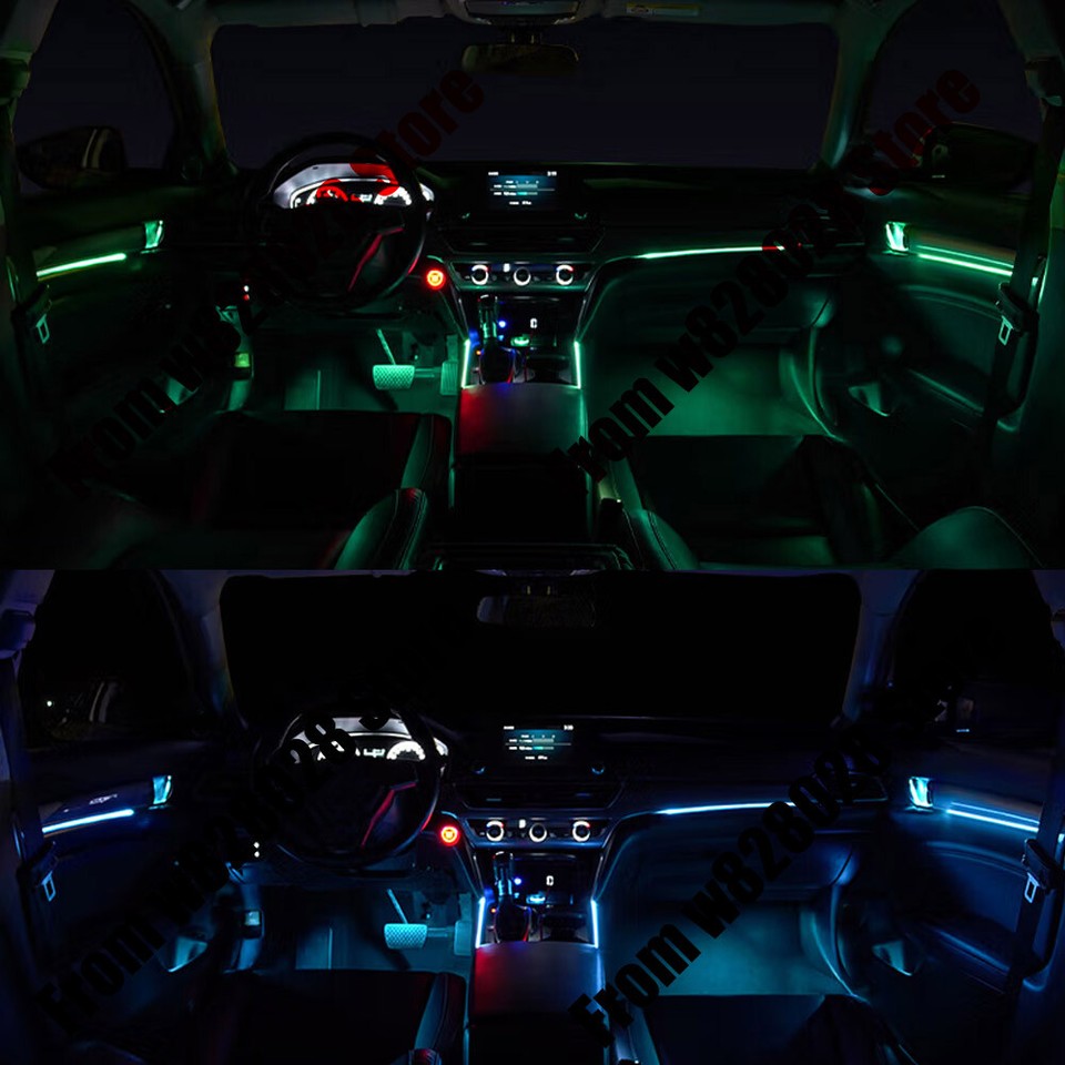 For Honda Accord 64 Colors LED Ambient Light Interior Atmosphere Lamp ...