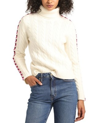 Derek Lam 10 Crosby Pippa Lace-Up Turtleneck Women's White Xs | eBay