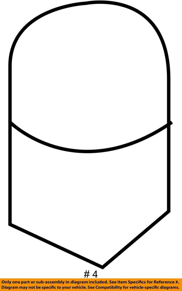 TRAVERSE ACADIA ENCLAVE RUBBER HOOD BUMPER NEW OEM GM 22863104 | eBay