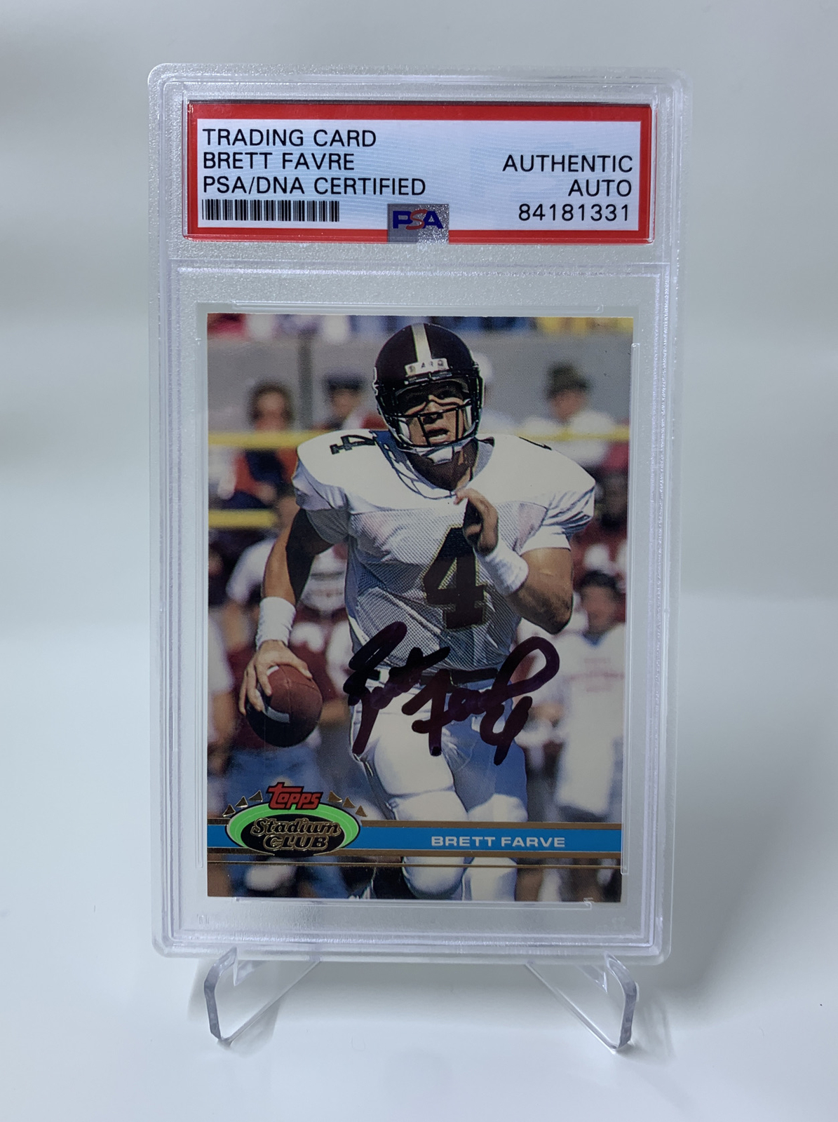 Brett Favre | Autographed Football Memorabilia & NFL Merchandise