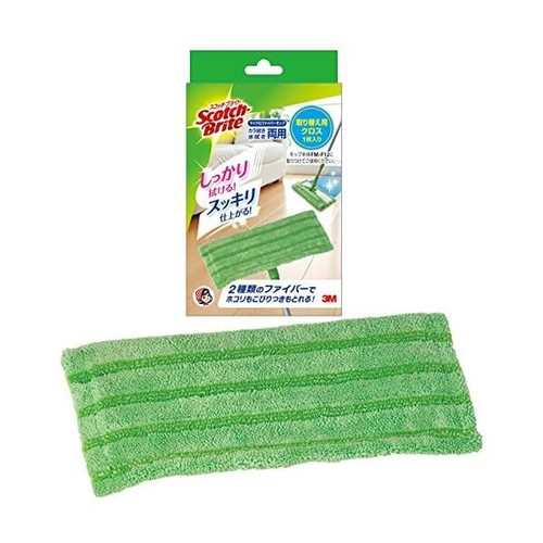 3M Scotch Brite cross FM-F1JR for replacement microfiber mop Japan ...