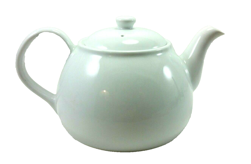 Tea Pot and Sugar Bowl With Lid White Porcelain by Threshold | eBay