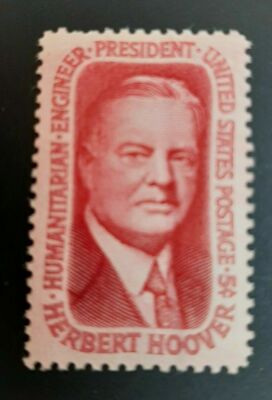 Scott #1269- Herbert Hoover, US President- MNH- 5cent U.S. Stamp 1965 ...