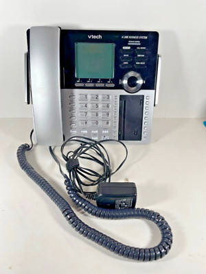 VTech CM18445 4 Line Corded Expandable Business Phone with Answering ...