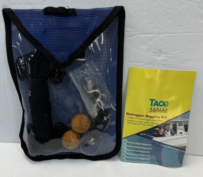 TACO Marine Premium Center Rigging Kit - Outrigger Kit Single - NEW #5 ...