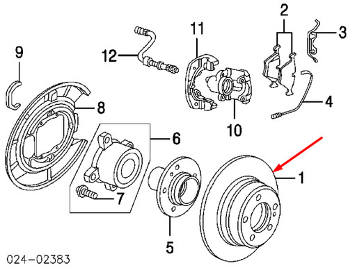 BMW X5 E53 REAR SIDE BRAKE DISC 34216859678 6859678 3.0 PETROL NO DUTY ...