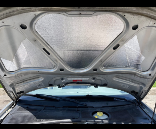 4㎡ Sound Deadener Foam Engine Compartment Heat Shield Noise Insulation ...