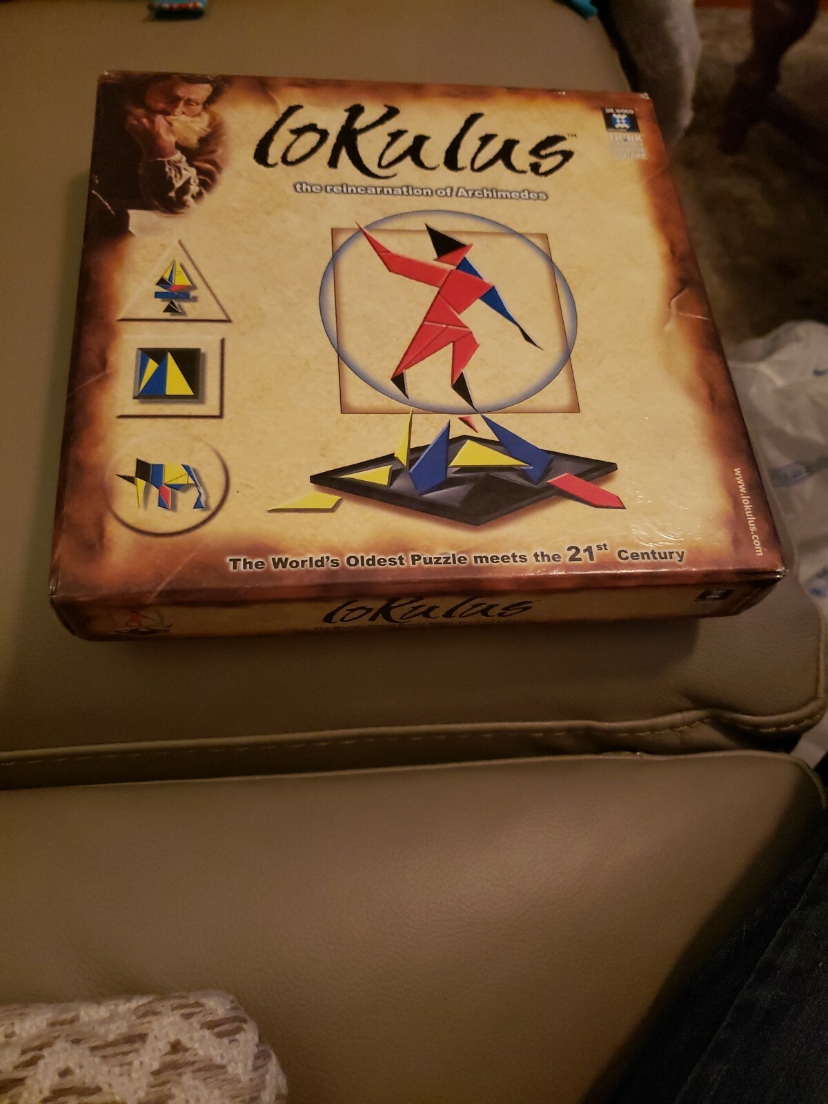 Lokulus Tangram Puzzle Worlds Oldest Meets 21st Century Challenging 14 ...