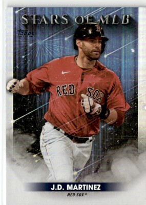 2022 Topps Stars of MLB J.D. Martinez #SMLB-38 Red Sox Dodgers | eBay
