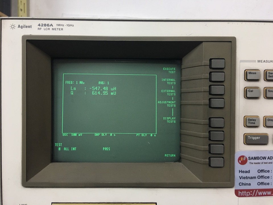 LCR Meter / HP / 4286A (1 MHz to 1 GHz) | eBay