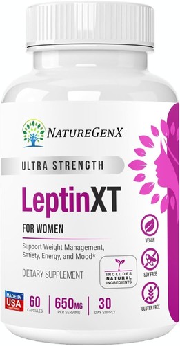 Leptin XT Leptin Supplements Weight Loss Women, Healthy Fat Burner 60ct ...