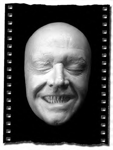 RARE Jack Nicholson Life Mask, Joker Batman Grinning | eBay