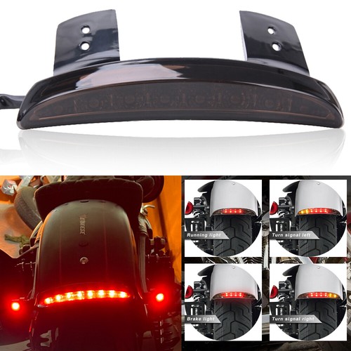 Motorcycle LED Brake Running Signals Tail Light For Harley Dyna Street ...