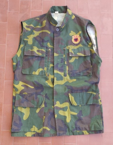 *RARE* UCK KLA Yugoslav Wars Kosovo War Camouflage Vest Jacket Uniform ...