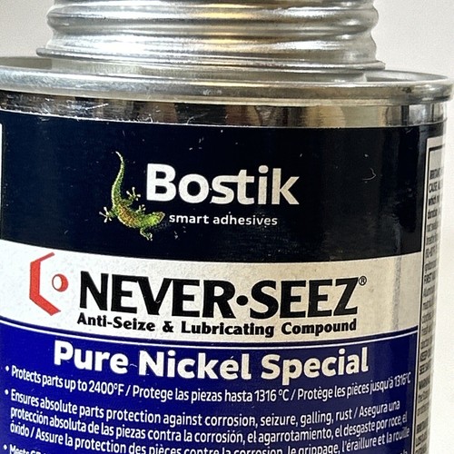 10x Bostik Never-Seez Pure Nickel Special 8oz Can Anti-Seize For ...