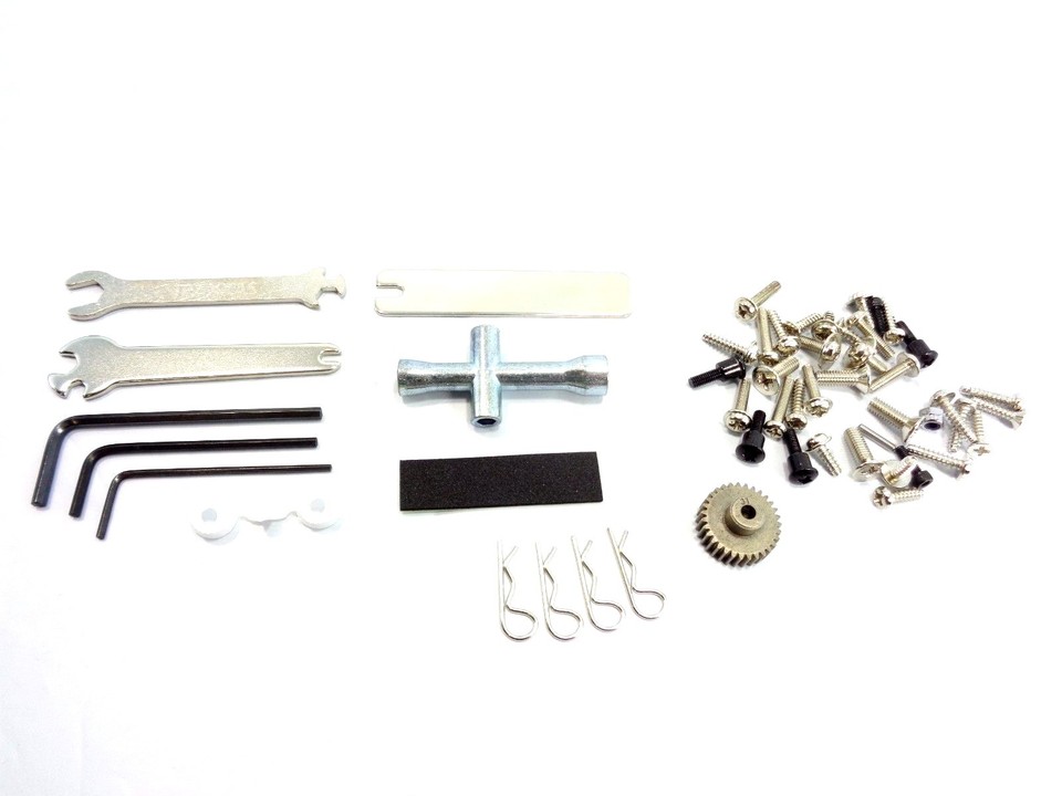 NEW TRAXXAS BANDIT XL-5 COMPLETE CHASSIS KIT ROLLER ARMS TOWERS MAIN ...