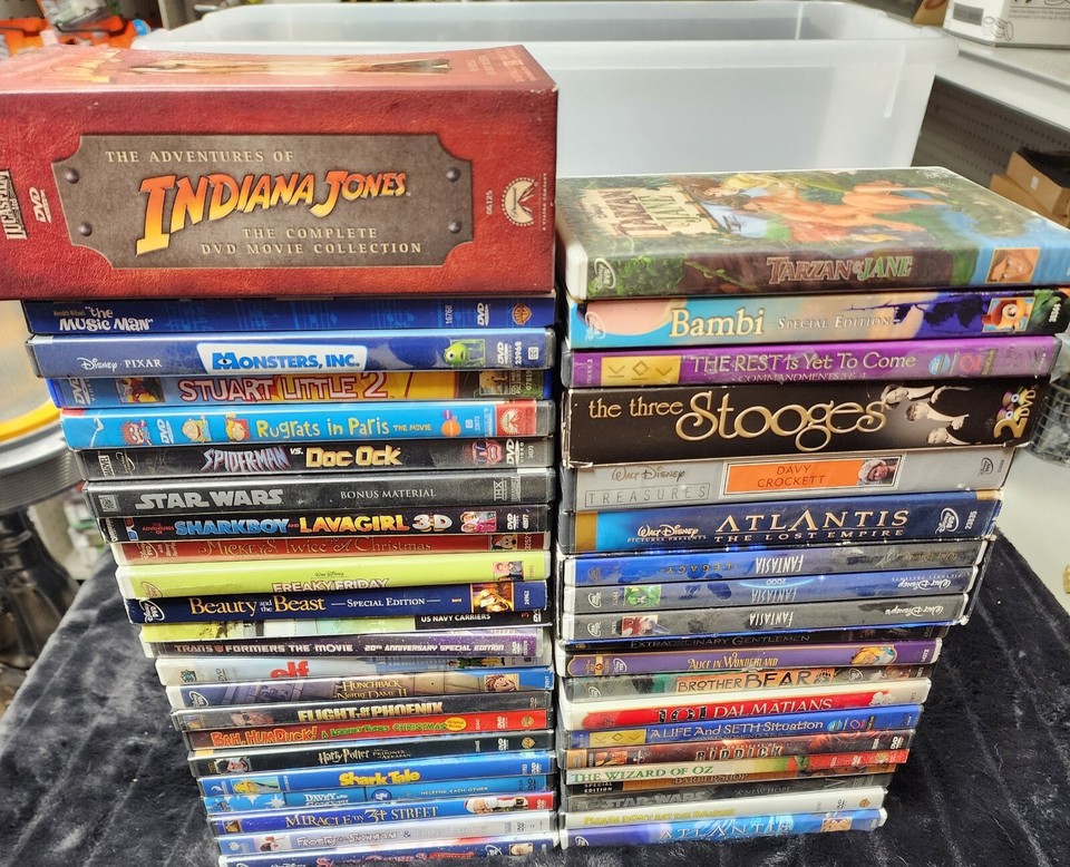 240 Wholesale lot dvd movies assorted bulk Video Dvds CHEAP. Reseller ...
