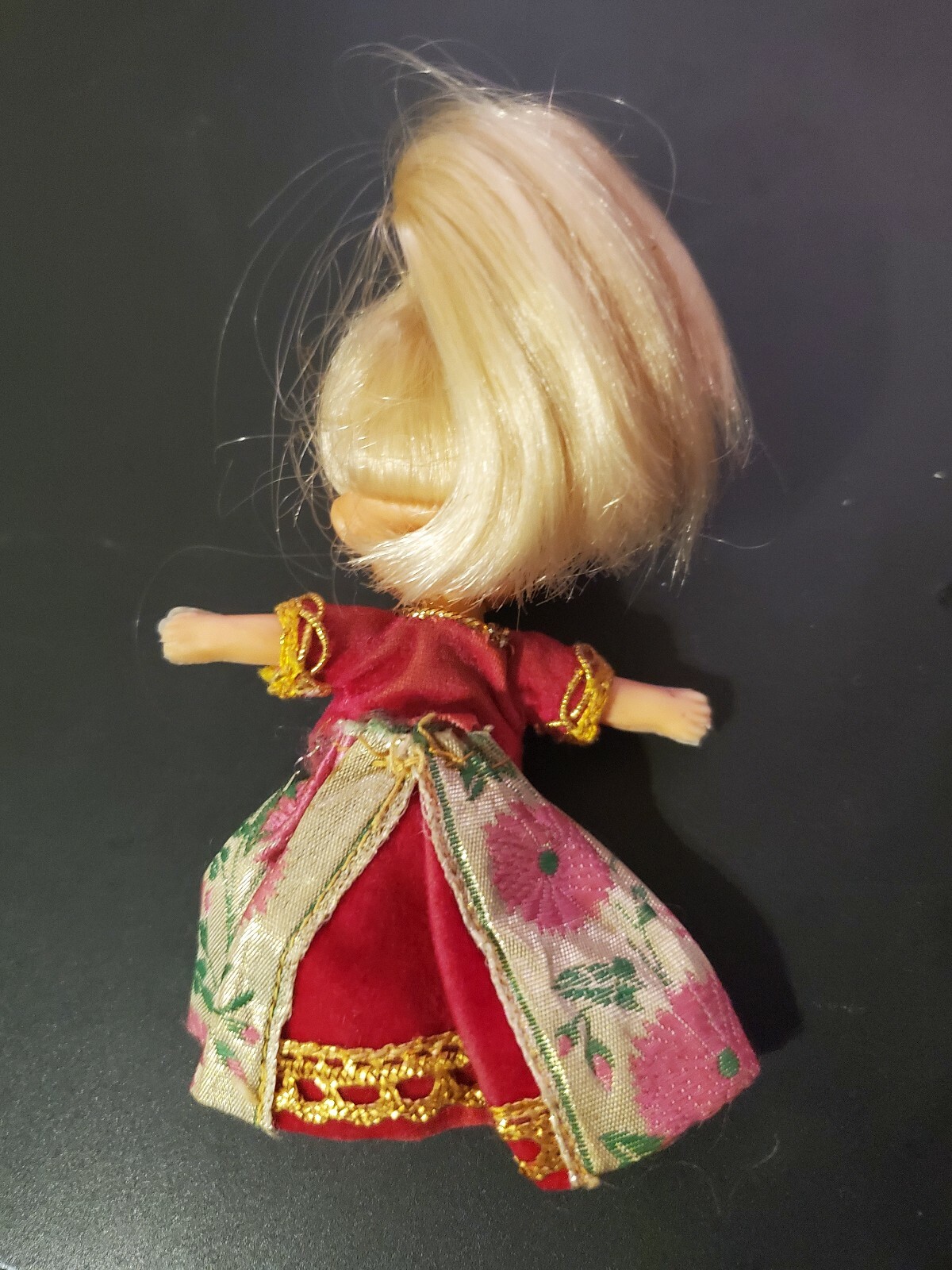 Vintage 1970 Liddle Kiddles Lady Crimson Tea Party Kiddles (Rare Mattel ...
