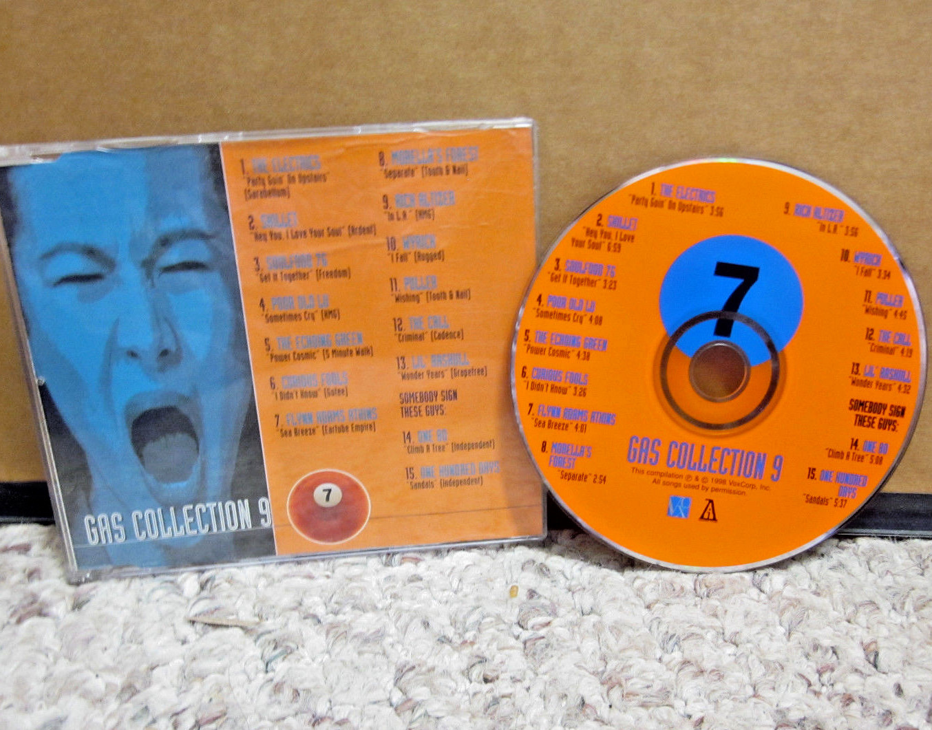 SKILLET Poor Old Lu CALL Flynn Adams Atkins CD comp 1998 Morella's ...