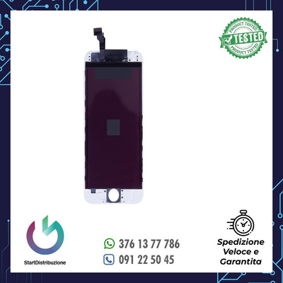 IPHONE 6 PLUS + - HIGHEND - DISPLAY LCD APPLE COMPATIBILE BIANCO WHITE ...