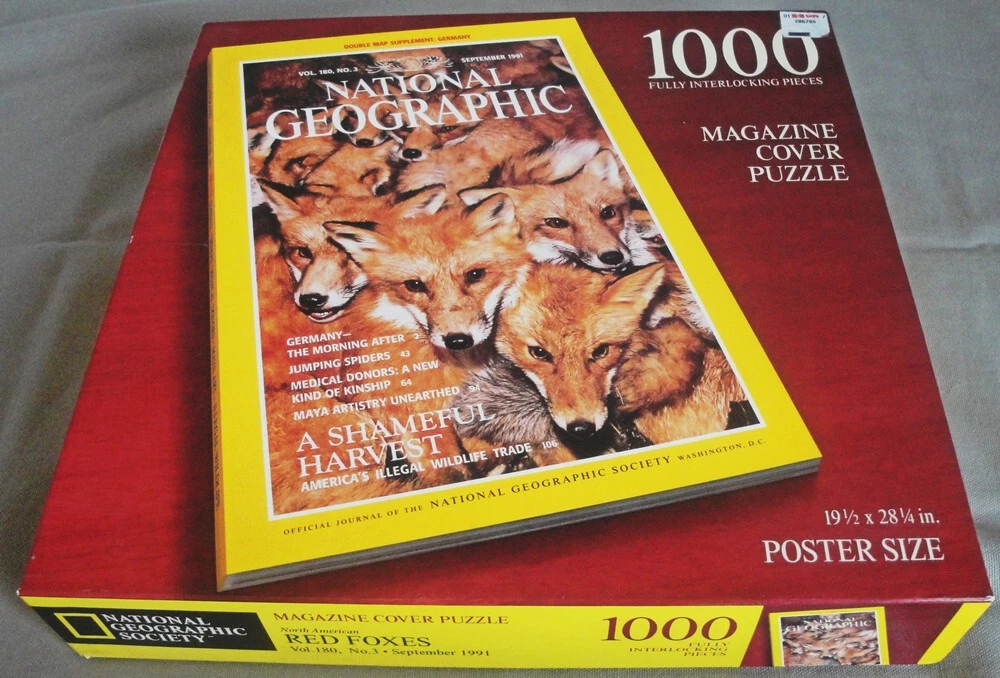 Jigsaw Puzzles National Geographic Magazine