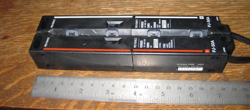 Lot Pair Keyence PJ50A Laser Light Curtains Safety Proximity Sensors ...