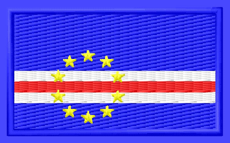 Flag Cape Gree Drapeau Cap Vert ecusson brodé patche Thermocollant patch | eBay