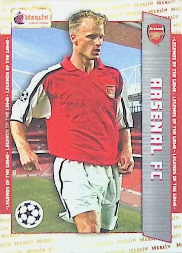 2023/24 Topps Merlin Heritage UCC Arsenal FC Dennis Bergkamp Legends | eBay