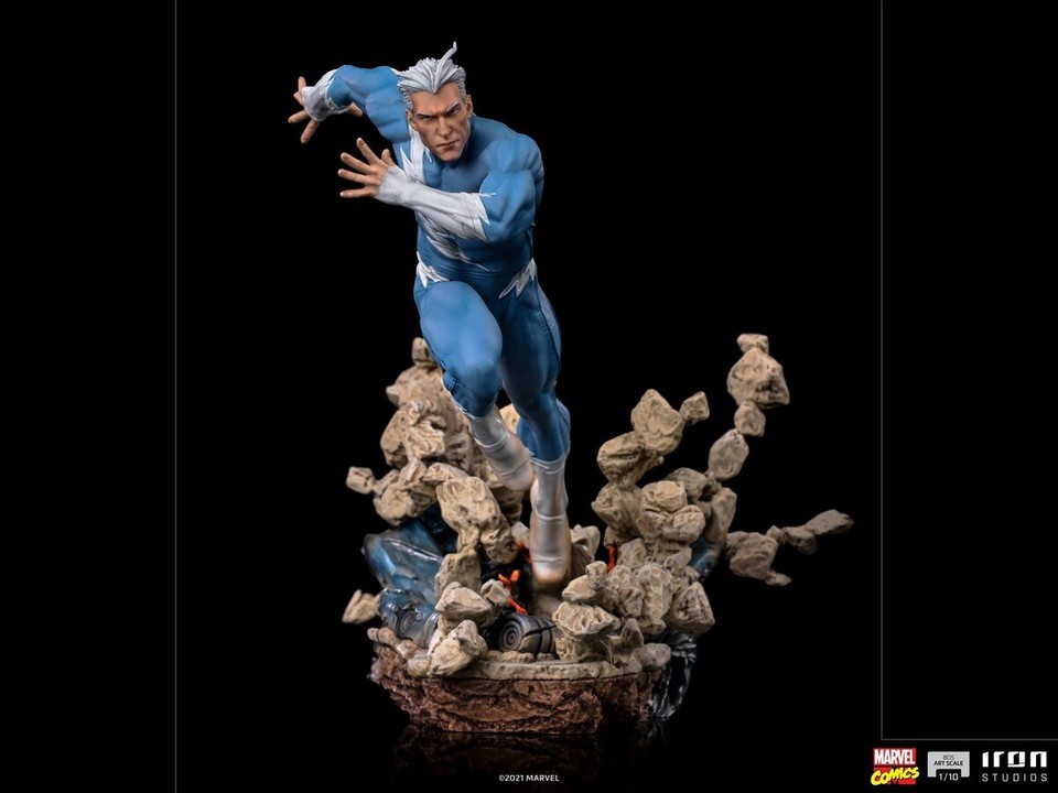 hero Studios 1:10 Comics Quicksilver Figure Statue Body Head toys Limit ...