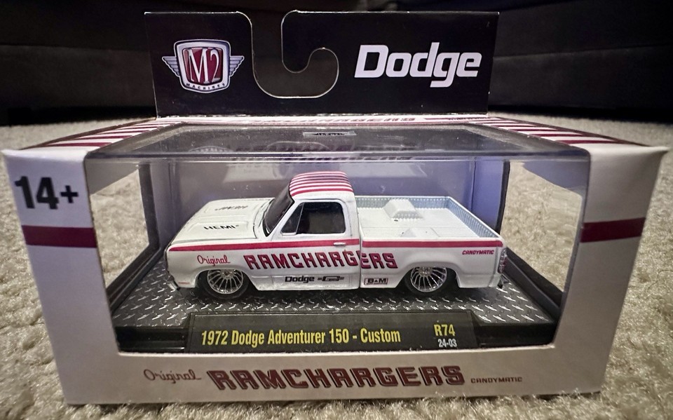 M2 Machines Ramchargers 1972 Dodge Adventurer 150 Custom R74 | eBay