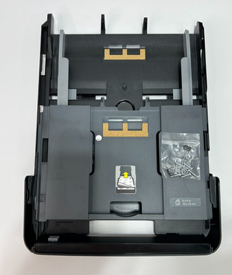 HP Printer Parts Lot. Paper Tray, Output Tray, Access Cover, Gear Drive ...