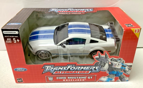 Hasbro Transformers Alternators Wheeljack Ford Mustang GT New In Box | eBay