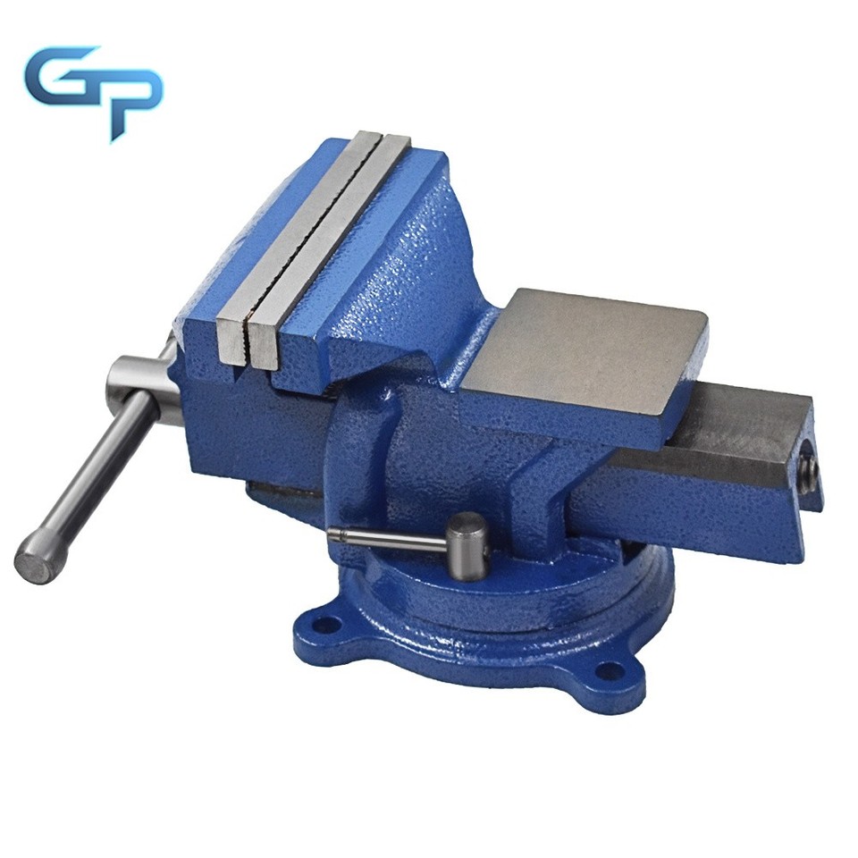 4" /5" /6" /8" Heavy Duty Bench Vise With Anvil Swivel Base ...