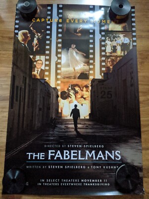 The FABELMANS Original Theatrical Movie Poster DS 27x40 STEVEN ...